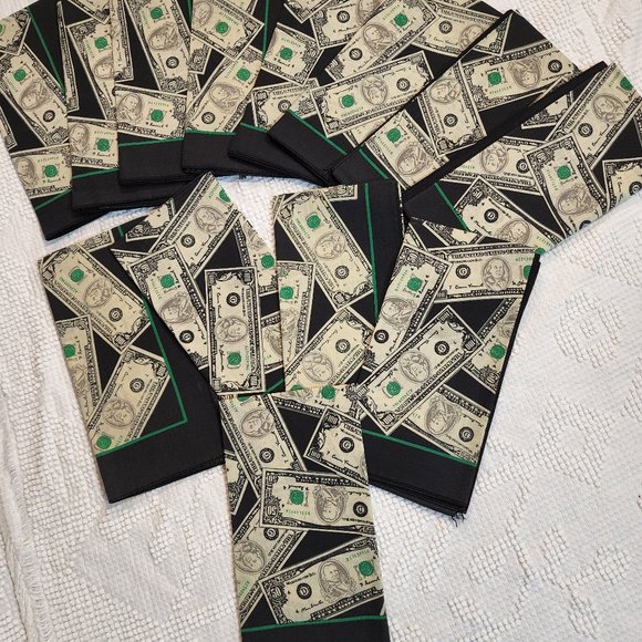 Springs Industries | Art | Springs Industries 3 Pcs Vintage Money ...